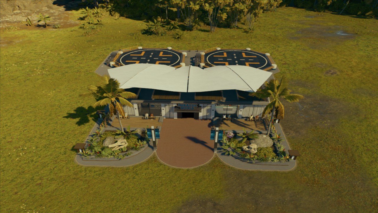 Jurassic World Arrival Point - Workshop - Jurassic World Evolution 3