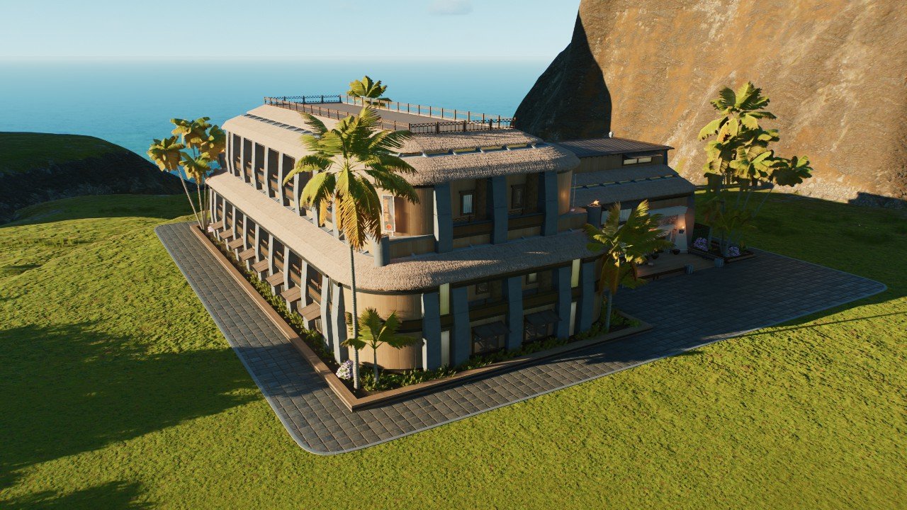 Large JP Hotel - Workshop - Jurassic World Evolution 3