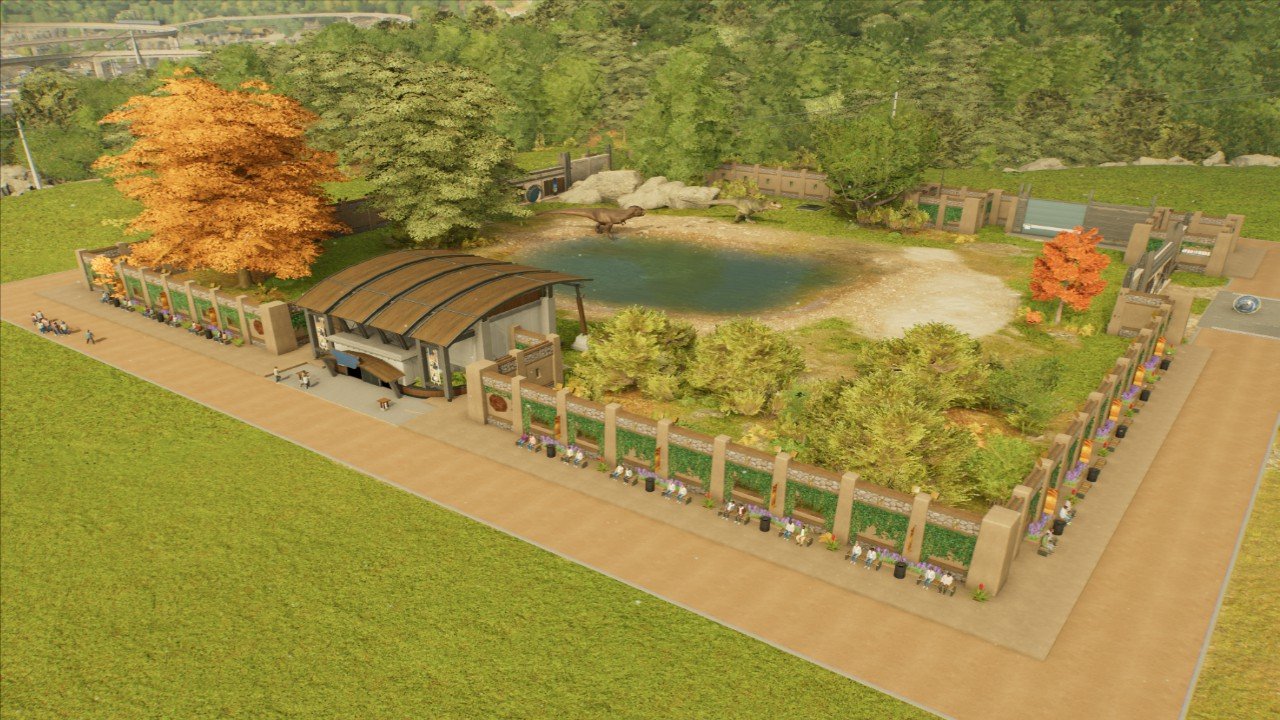 Wes's Small Enclosure - Workshop - Jurassic World Evolution 3