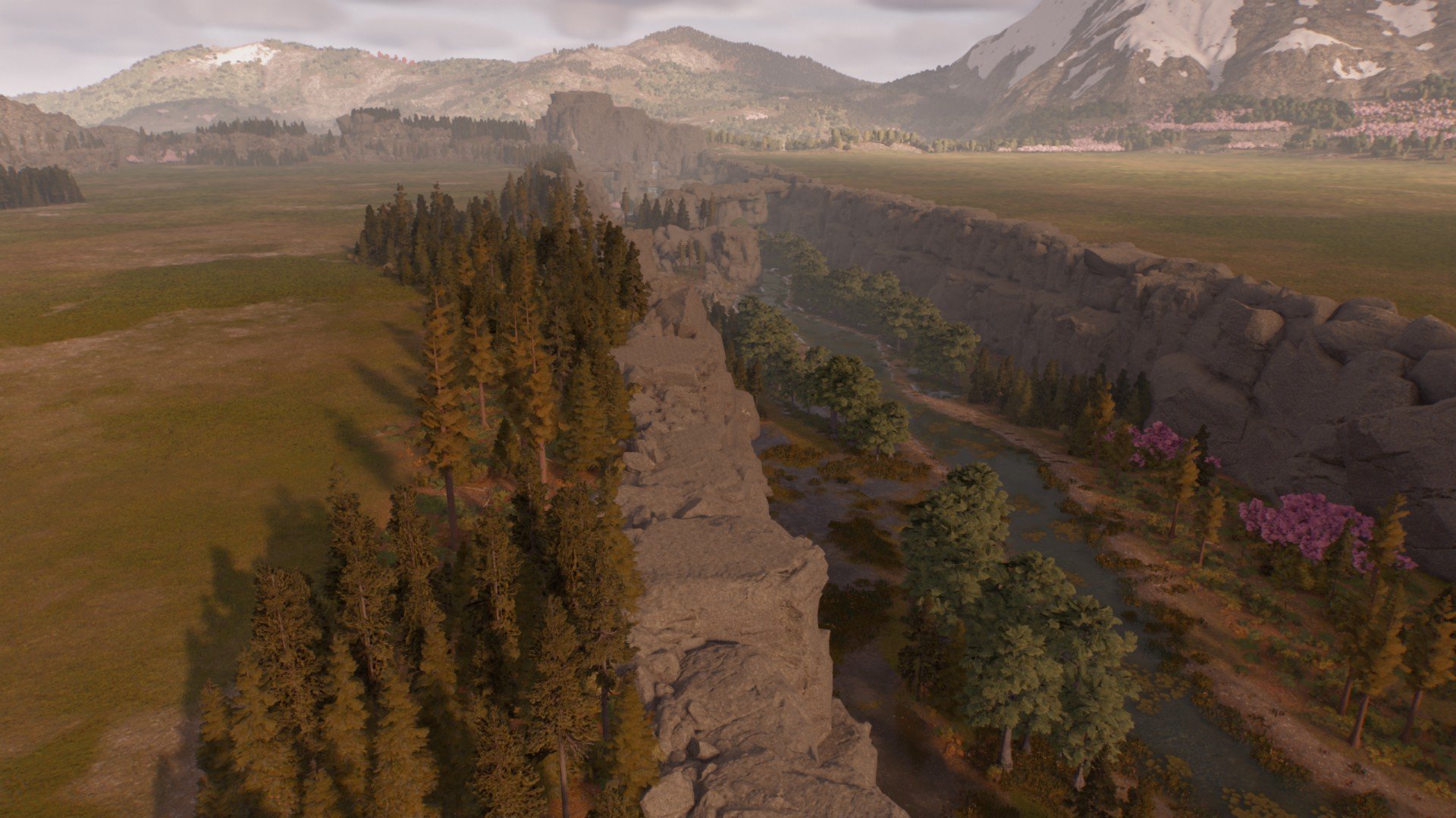 Ravine on square map Japan 001 - Jurassic World Evolution 3 creation ...