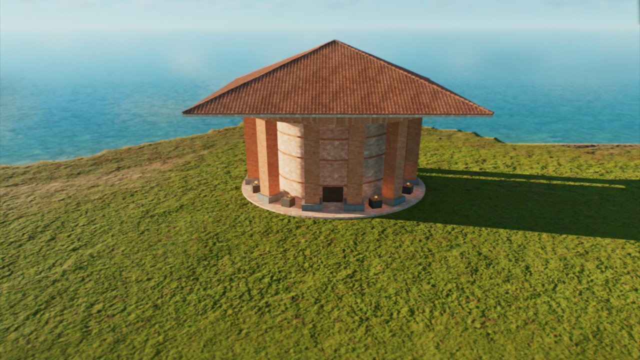 ANCIENT ROMAN STYLE HYPER LOOP STATION - Workshop - Jurassic World ...