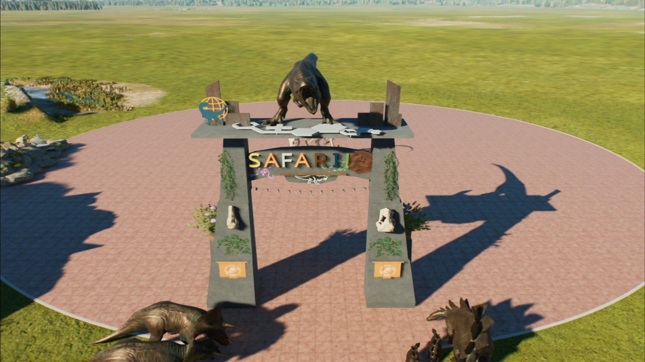 Safari gate - Workshop - Jurassic World Evolution 3