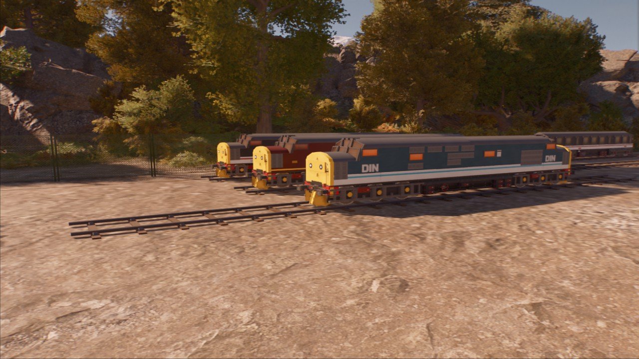 Train class 37 - Workshop - Jurassic World Evolution 3