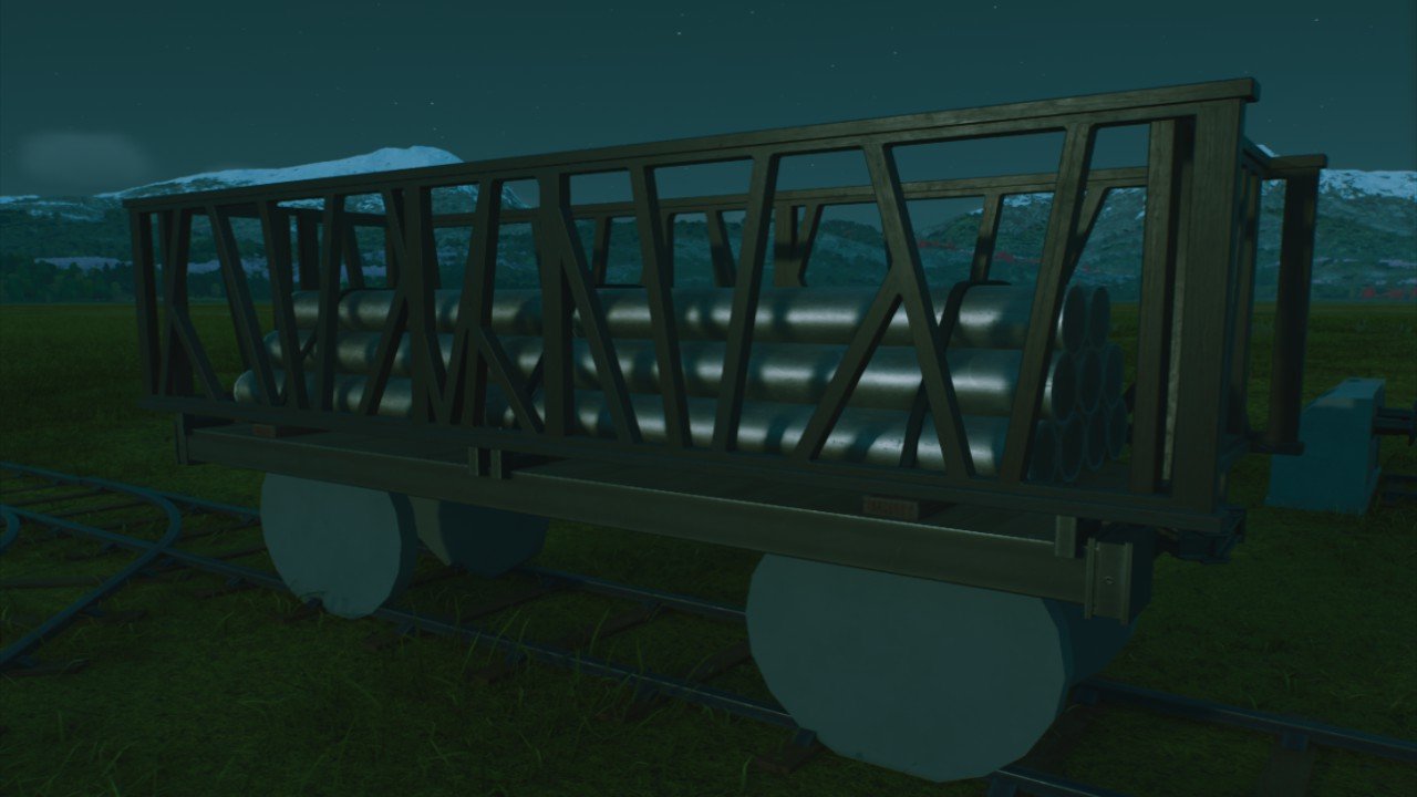 steel bars train cart - Workshop - Jurassic World Evolution 3