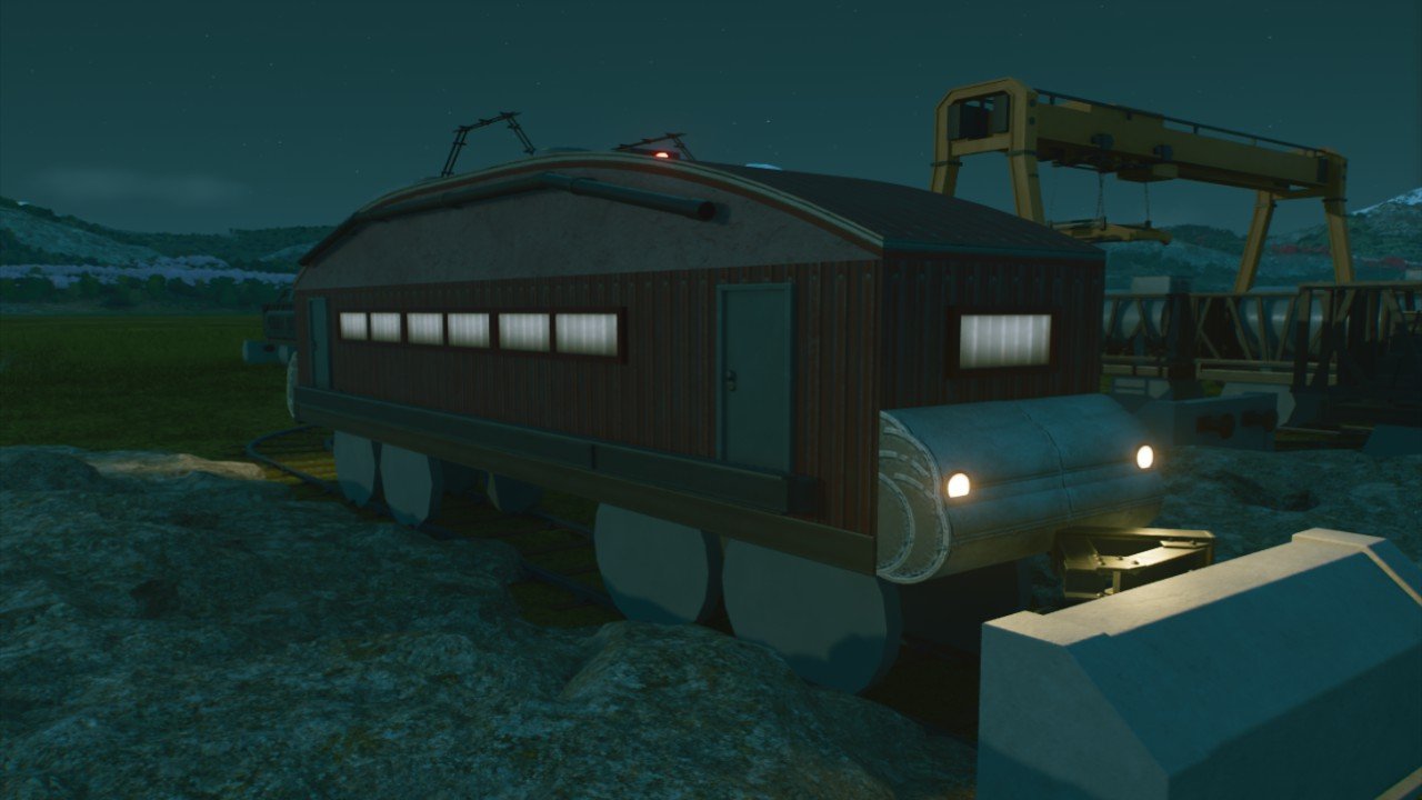 Old diesel train - Workshop - Jurassic World Evolution 3