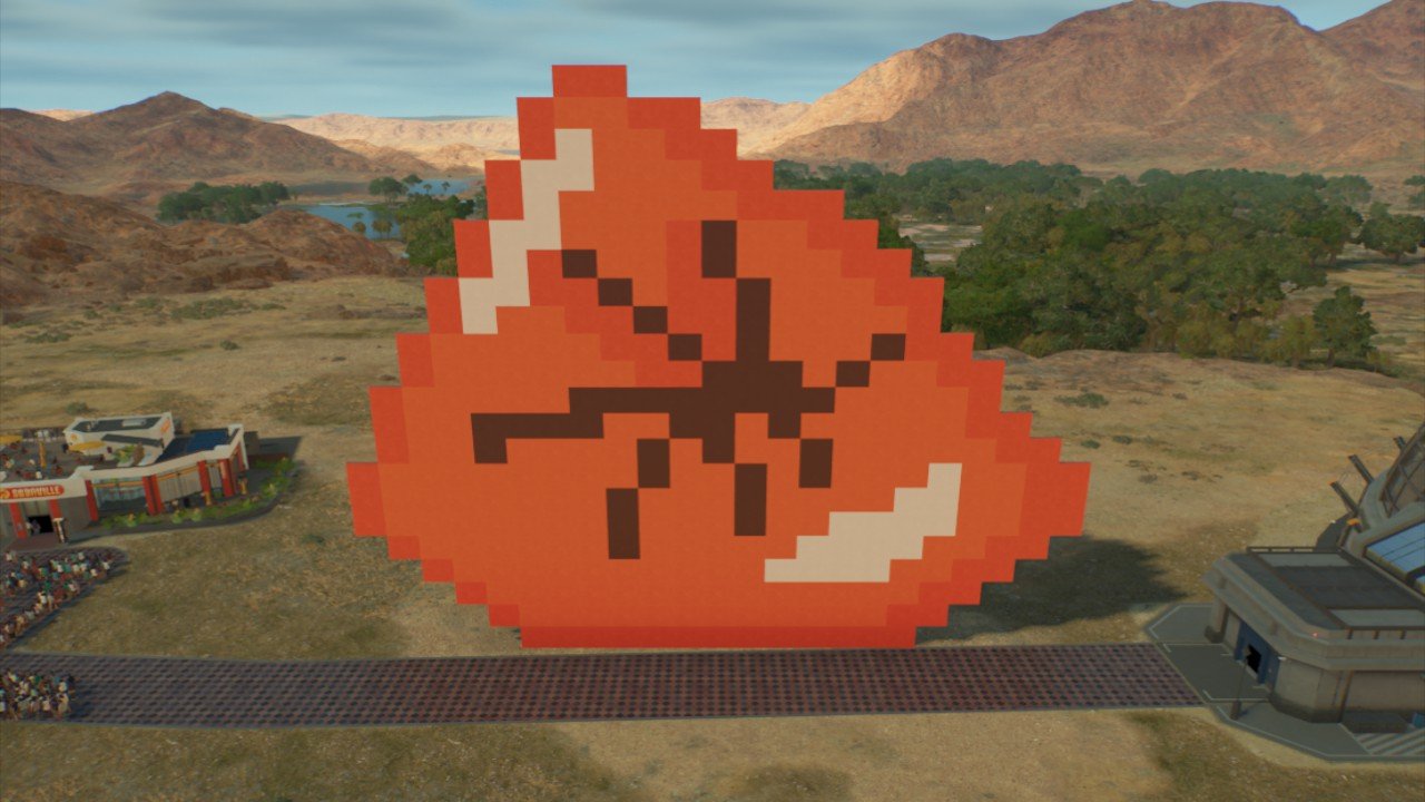 Mosquito in Amber Pixel Art - Workshop - Jurassic World Evolution 3