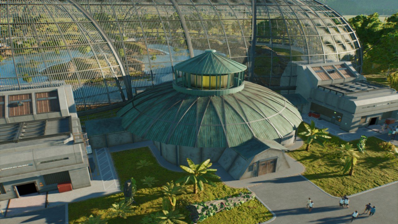 JP3 Aviary entrance Viewing gallery - Jurassic World Evolution 3 ...