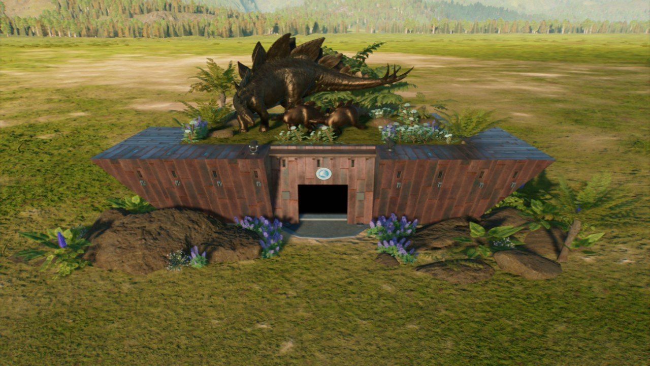 Green Small Drink Amenity - Workshop - Jurassic World Evolution 3