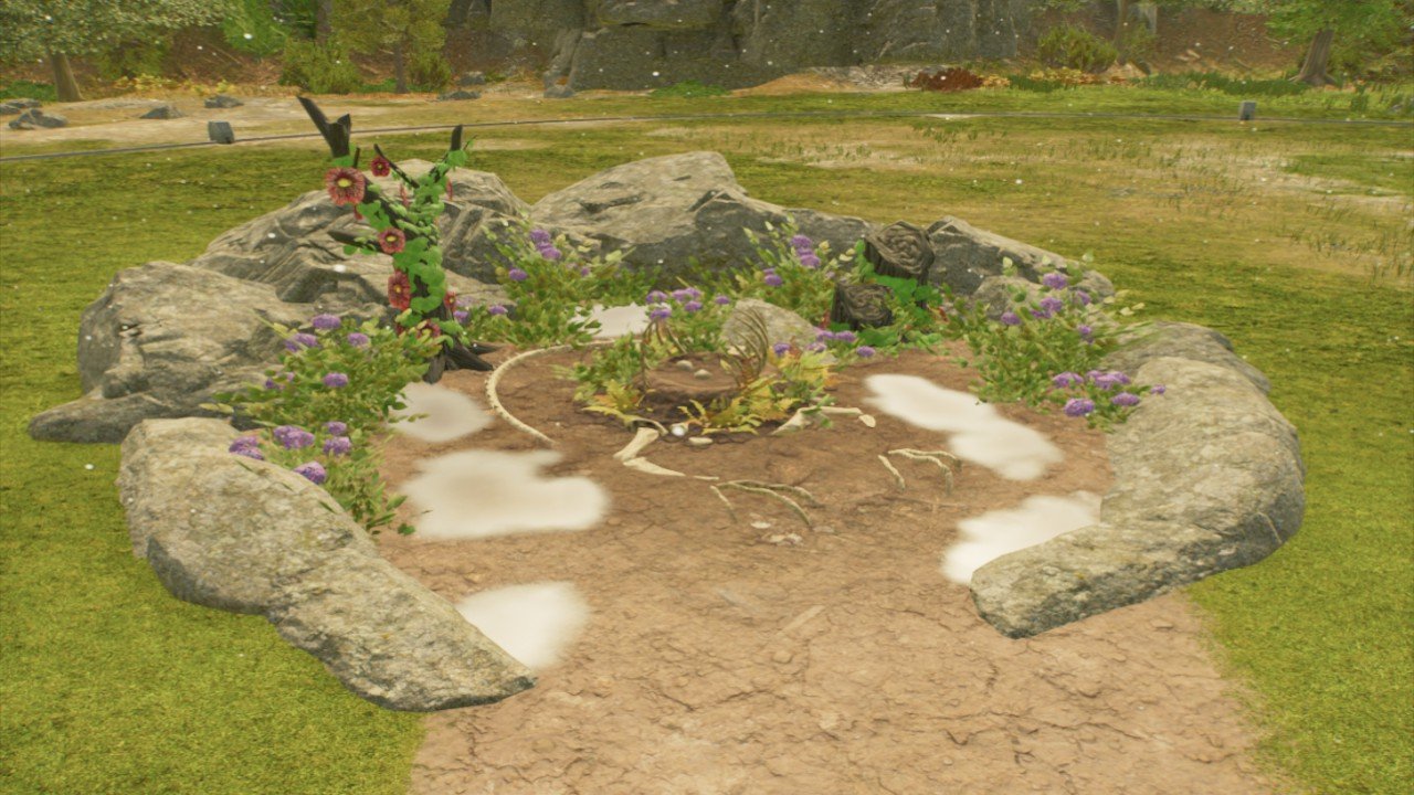 Skeletal Remains Nest (Large) - Workshop - Jurassic World Evolution 3