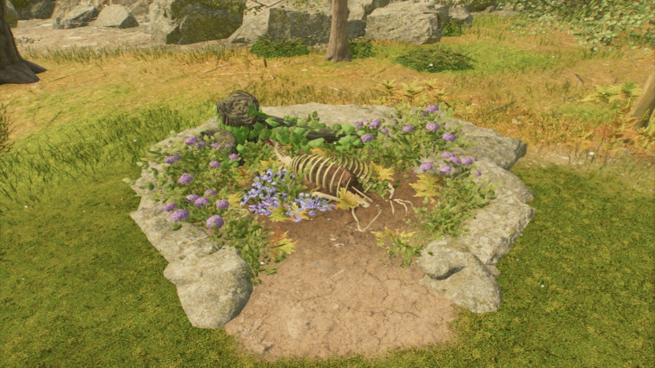 Skeletal Remains Nest (Medium) - Workshop - Jurassic World Evolution 3