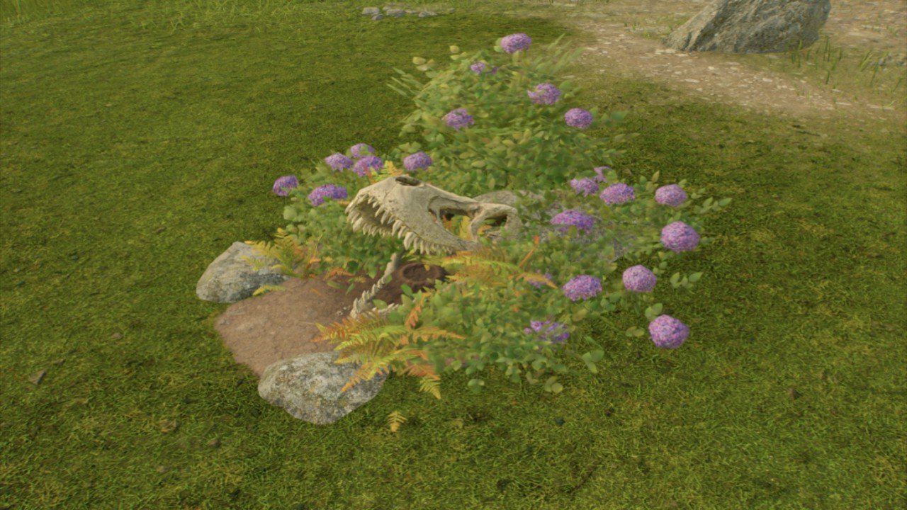 Skeletal Remains Nest (Small) - Workshop - Jurassic World Evolution 3