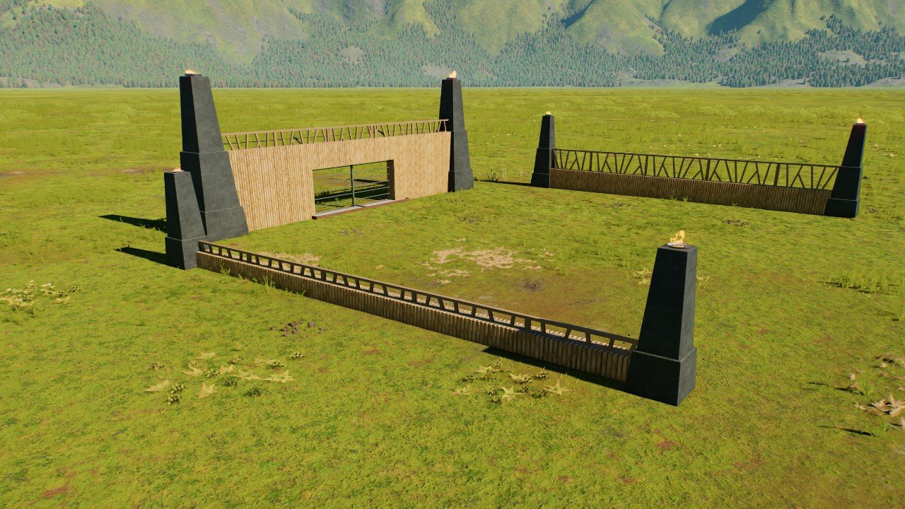 My Custom Fences - Workshop - Jurassic World Evolution 3