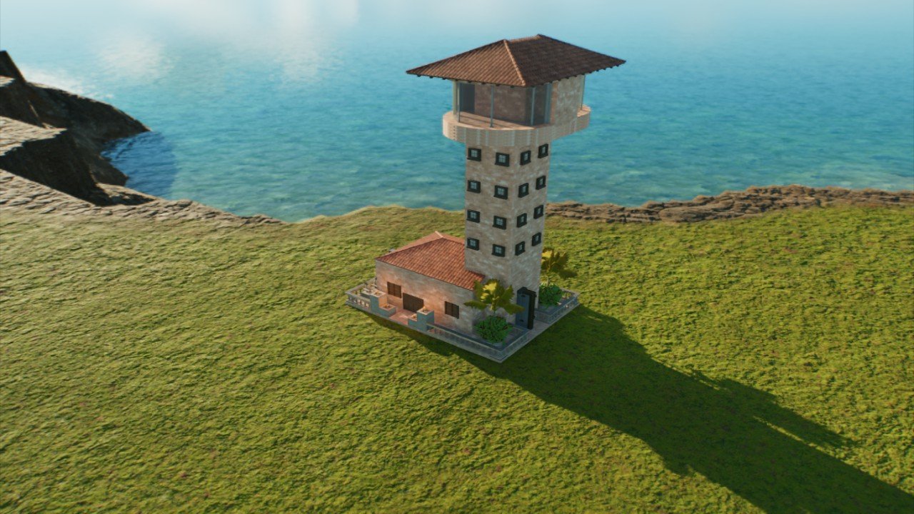ANCIENT ROMAN STYLE VIEWING PLATFORM - Workshop - Jurassic World ...