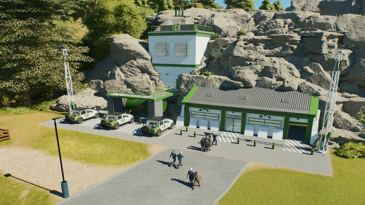 Hawke Mountain Ranger Station - Workshop - Jurassic World Evolution 3