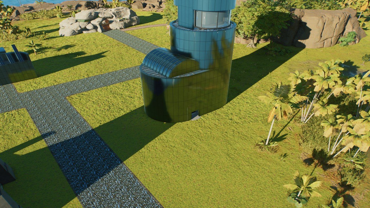 Glass view - Workshop - Jurassic World Evolution 3