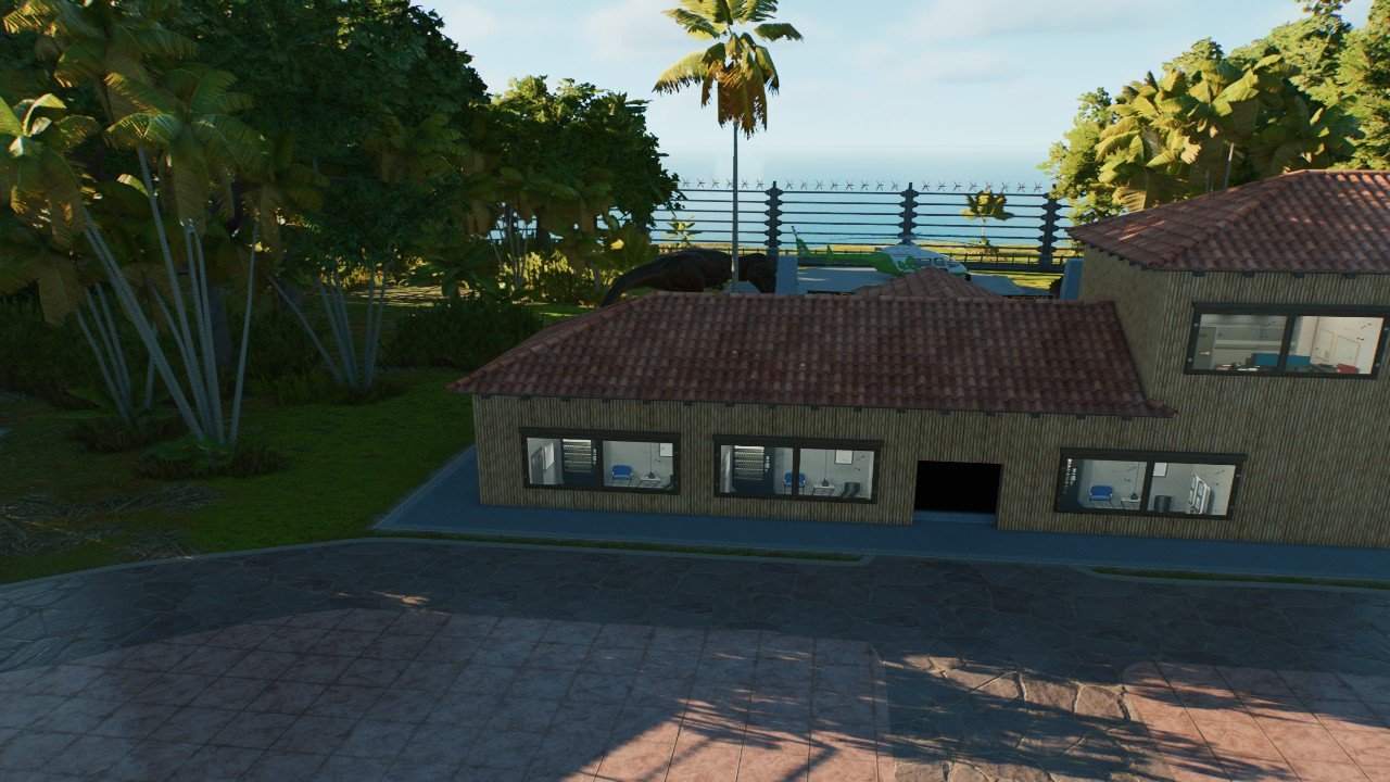 DPG Arrival Point - Workshop - Jurassic World Evolution 3