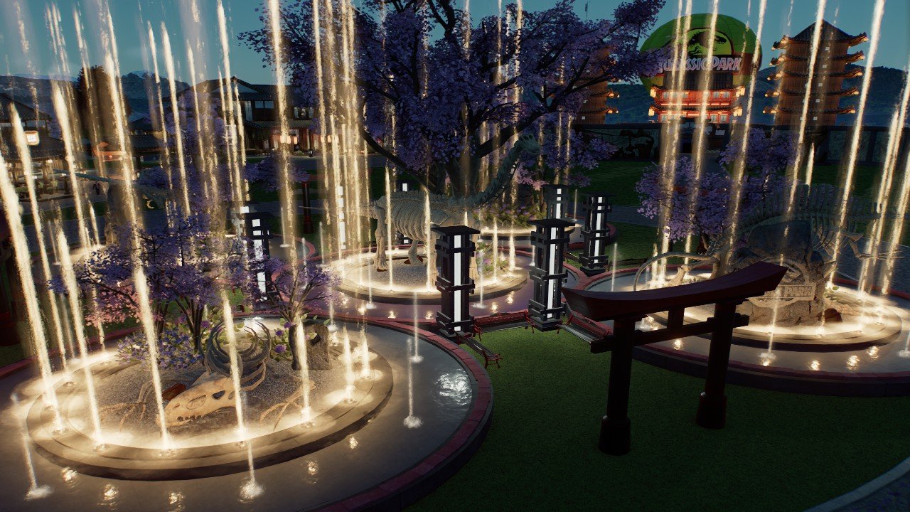 Epic fountain set piece - Workshop - Jurassic World Evolution 3