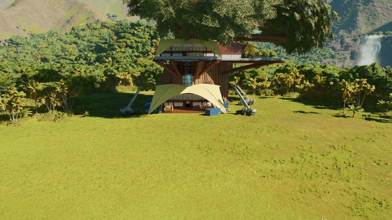 Camp cretaceous hotel under construction - Workshop - Jurassic World ...