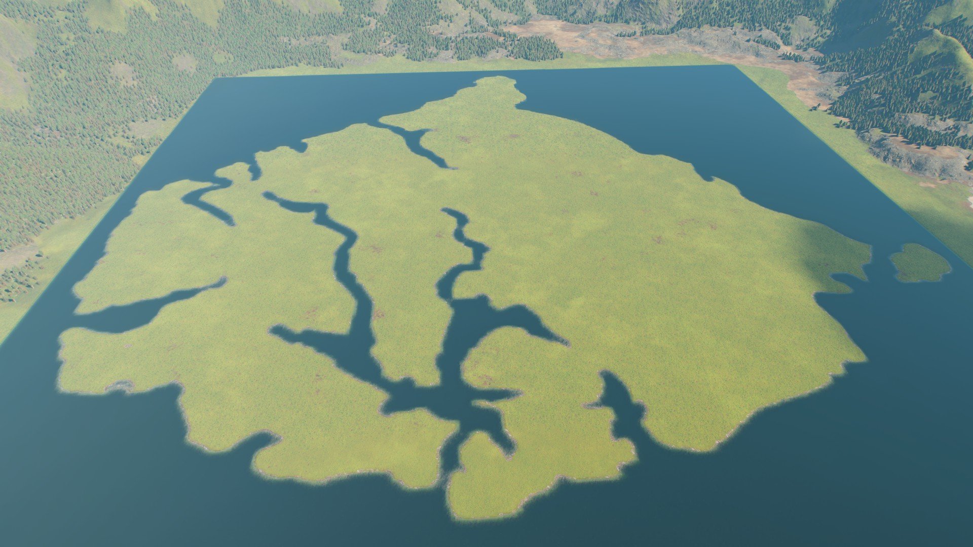 Isla Sorna Base Map - Workshop - Jurassic World Evolution 3