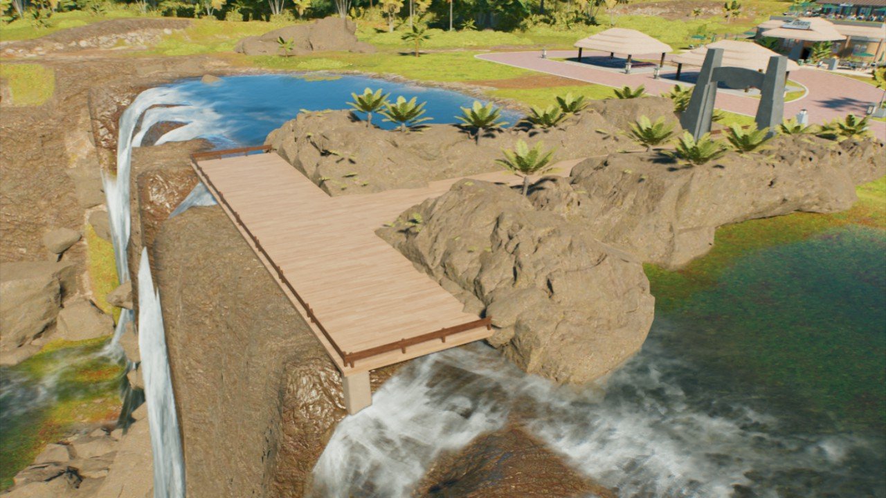 WATERFALL VIEL: VISAO DE CACHOEIRA - Workshop - Jurassic World Evolution 3