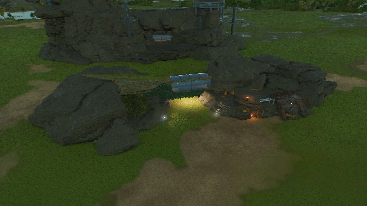 View with nest spot - Workshop - Jurassic World Evolution 3