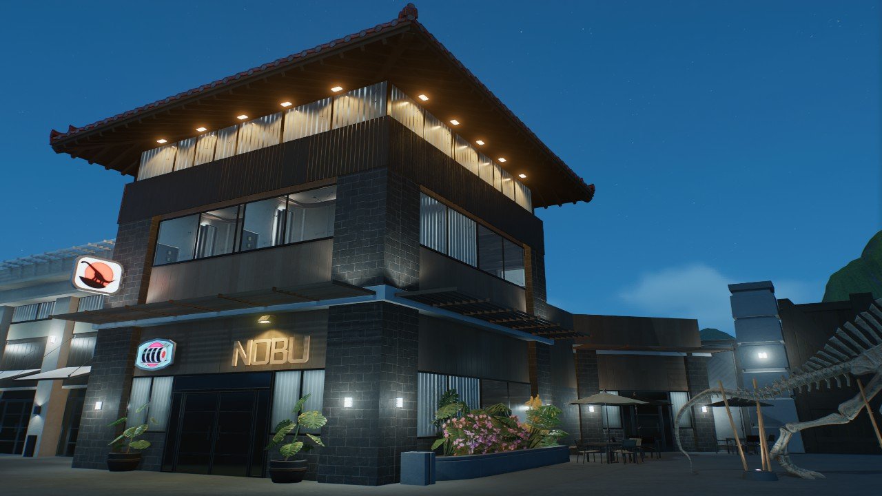 NOBU SUSHI Main Street - Workshop - Jurassic World Evolution 3