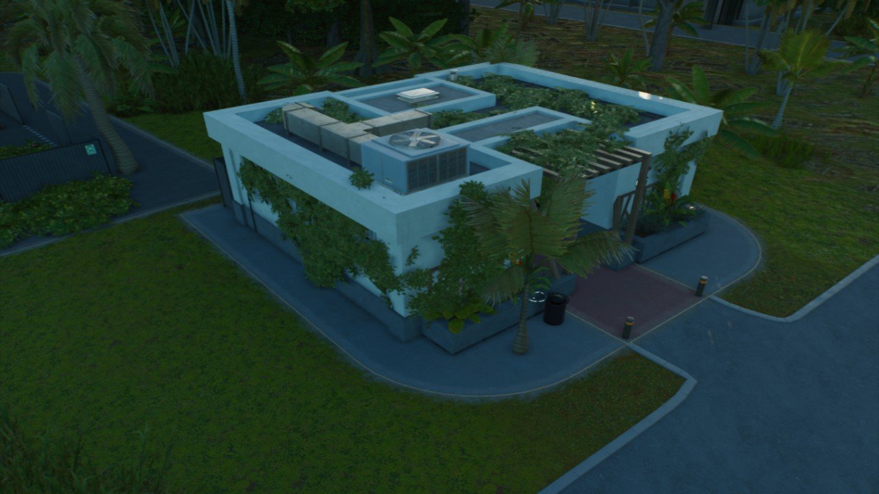 ruined restroom - Workshop - Jurassic World Evolution 3