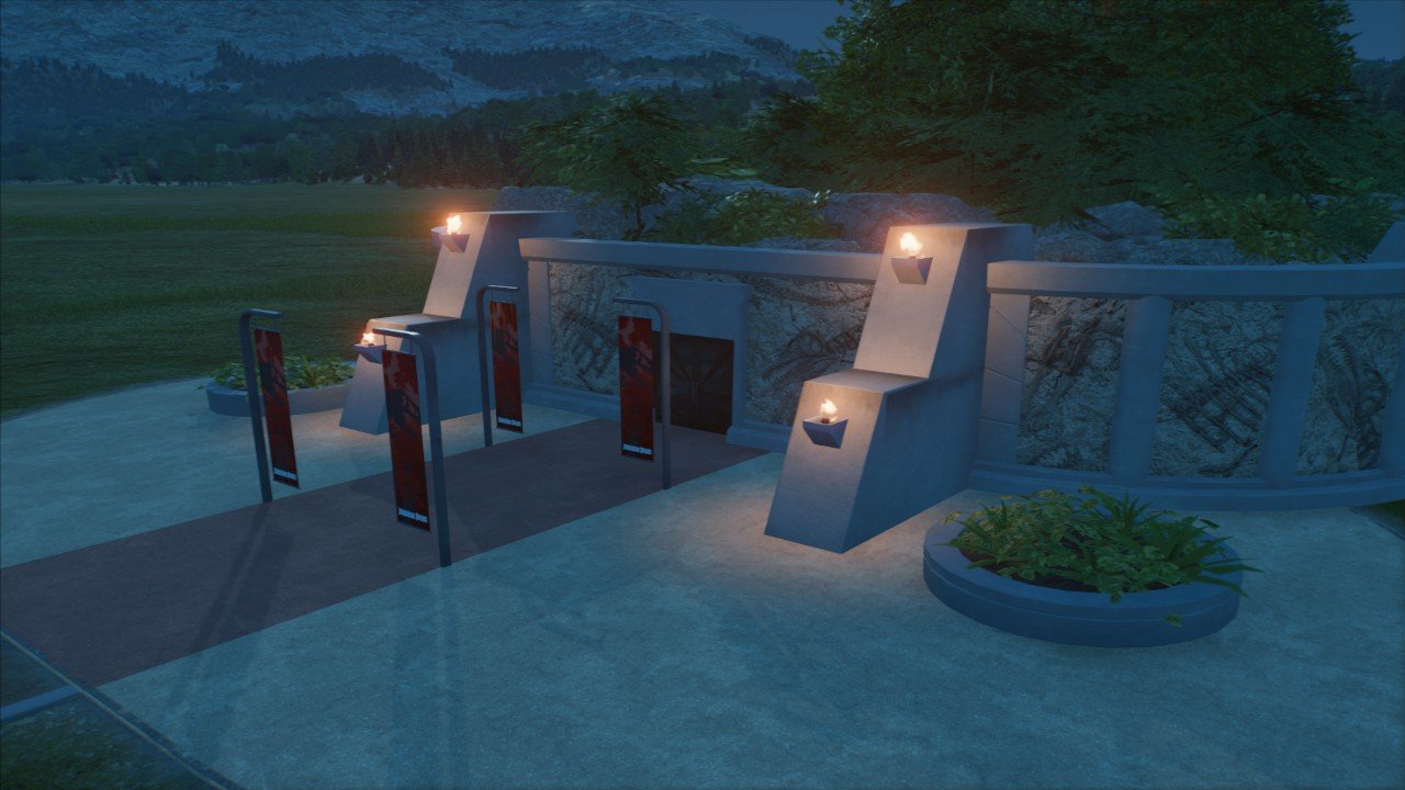 Jurassic Park Activity Center Garden - Workshop - Jurassic World ...