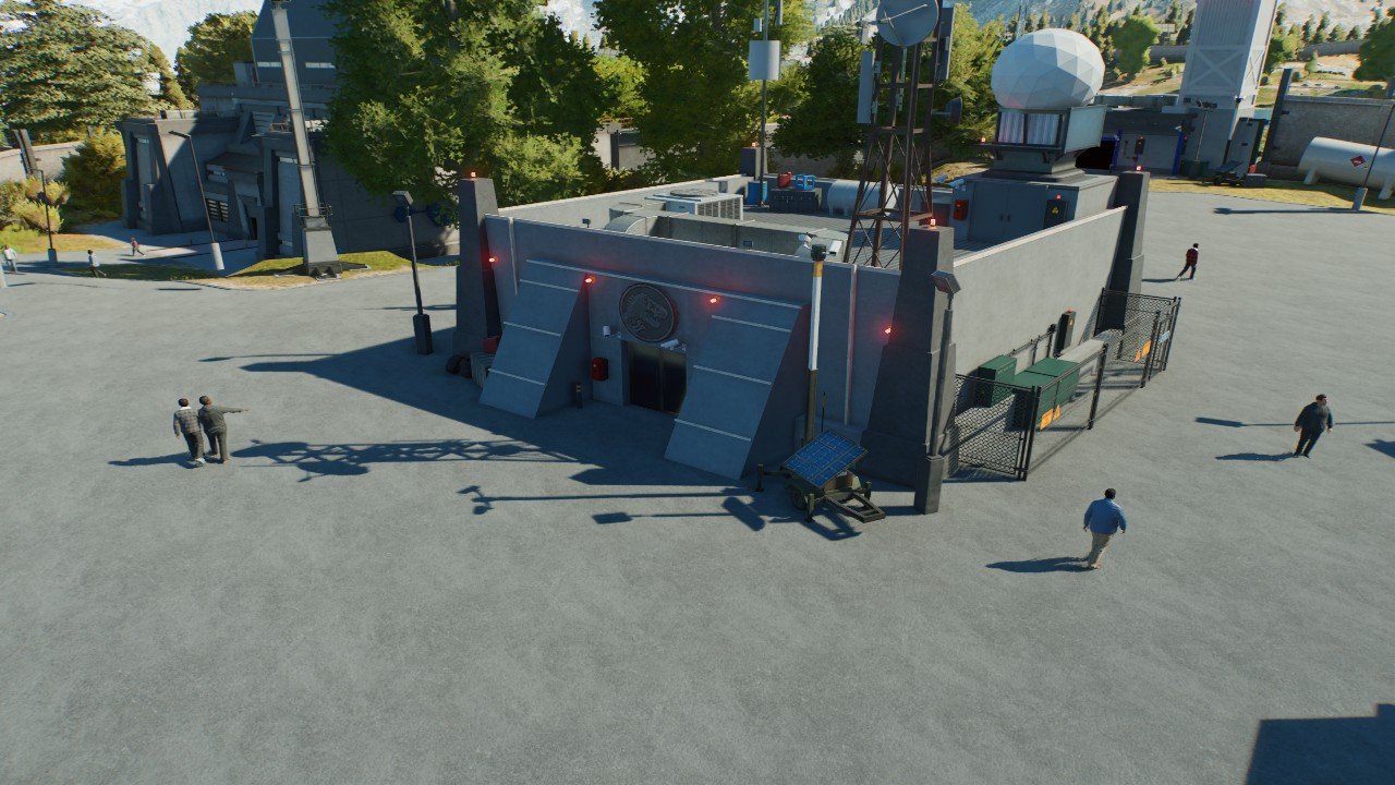 Maximum security Radio Station - Workshop - Jurassic World Evolution 3