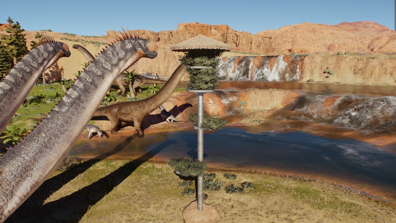 Zoo inspired herbivore feeder - Workshop - Jurassic World Evolution 3