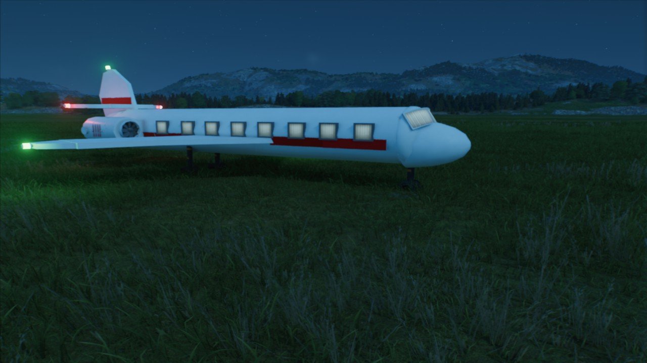 Basic Passenger Plane - Workshop - Jurassic World Evolution 3