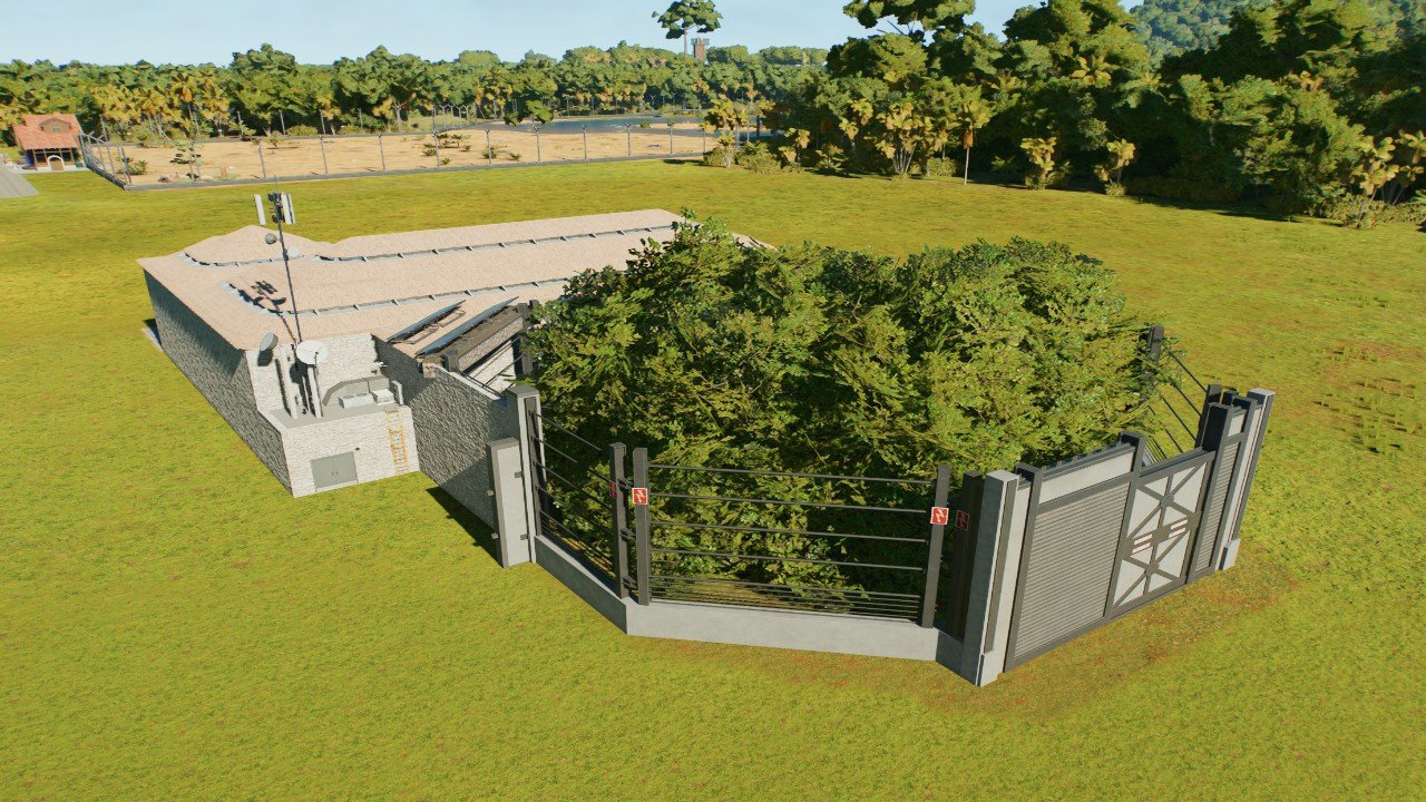 Incubator and a reaction helipad - Workshop - Jurassic World Evolution 3