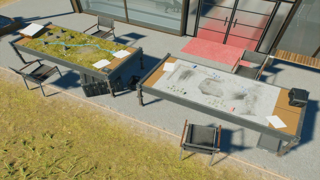 Wargaming Tables - Tabletop Miniature Games - Workshop - Jurassic World ...