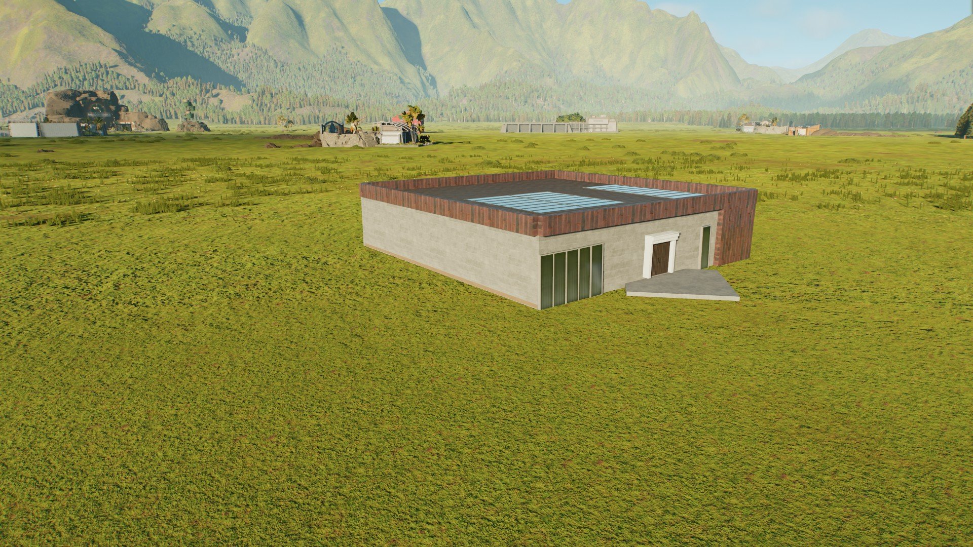 A normal house - Jurassic World Evolution 3 creation - Frontier Workshop