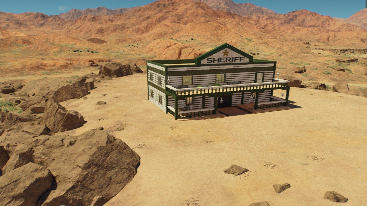 Western Style SHERIFF - Workshop - Jurassic World Evolution 3