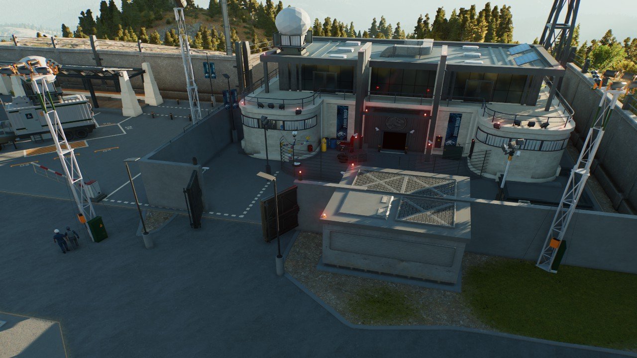 Maximum security Arrival - Workshop - Jurassic World Evolution 3