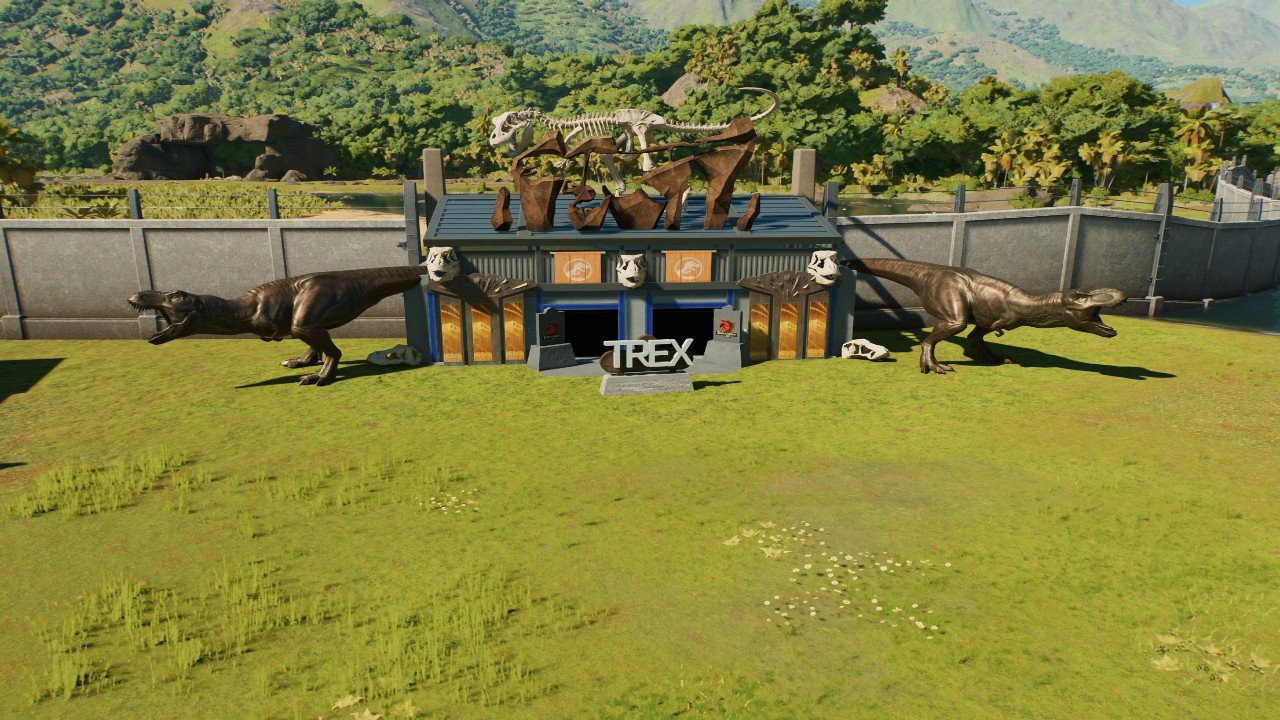 T rex viewing gallery - Workshop - Jurassic World Evolution 3