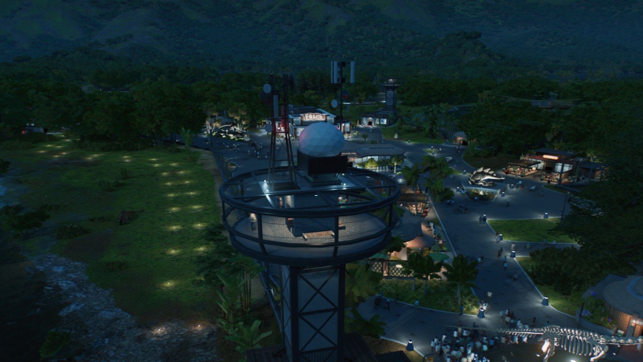 Rooftop Antennae and Radome - Workshop - Jurassic World Evolution 3