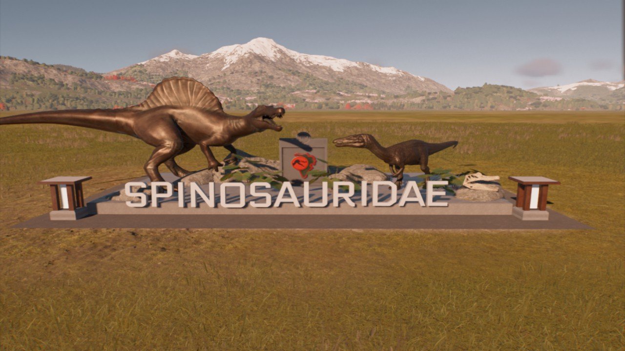 SPINOSAURIDAE TRIBUTE - Workshop - Jurassic World Evolution 3