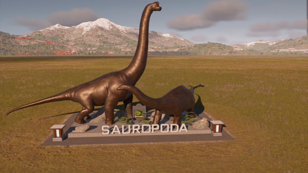 SAUROPODA - Workshop - Jurassic World Evolution 3