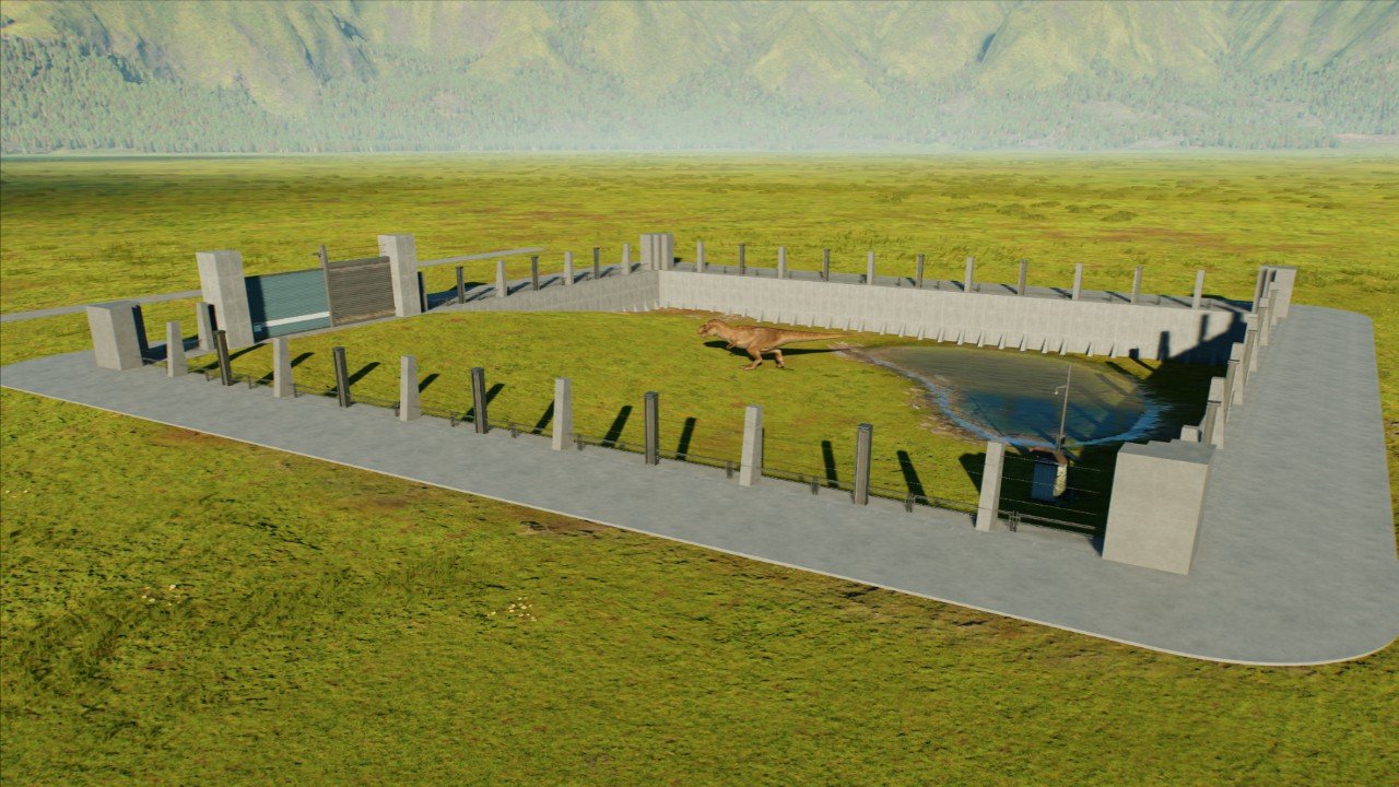 Small Inground Enclosure - Workshop - Jurassic World Evolution 3