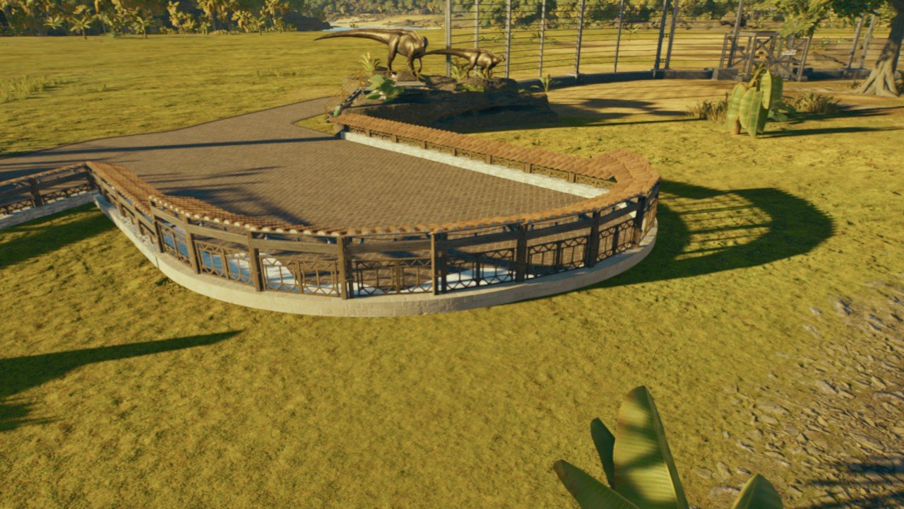 low curve fance - Workshop - Jurassic World Evolution 3