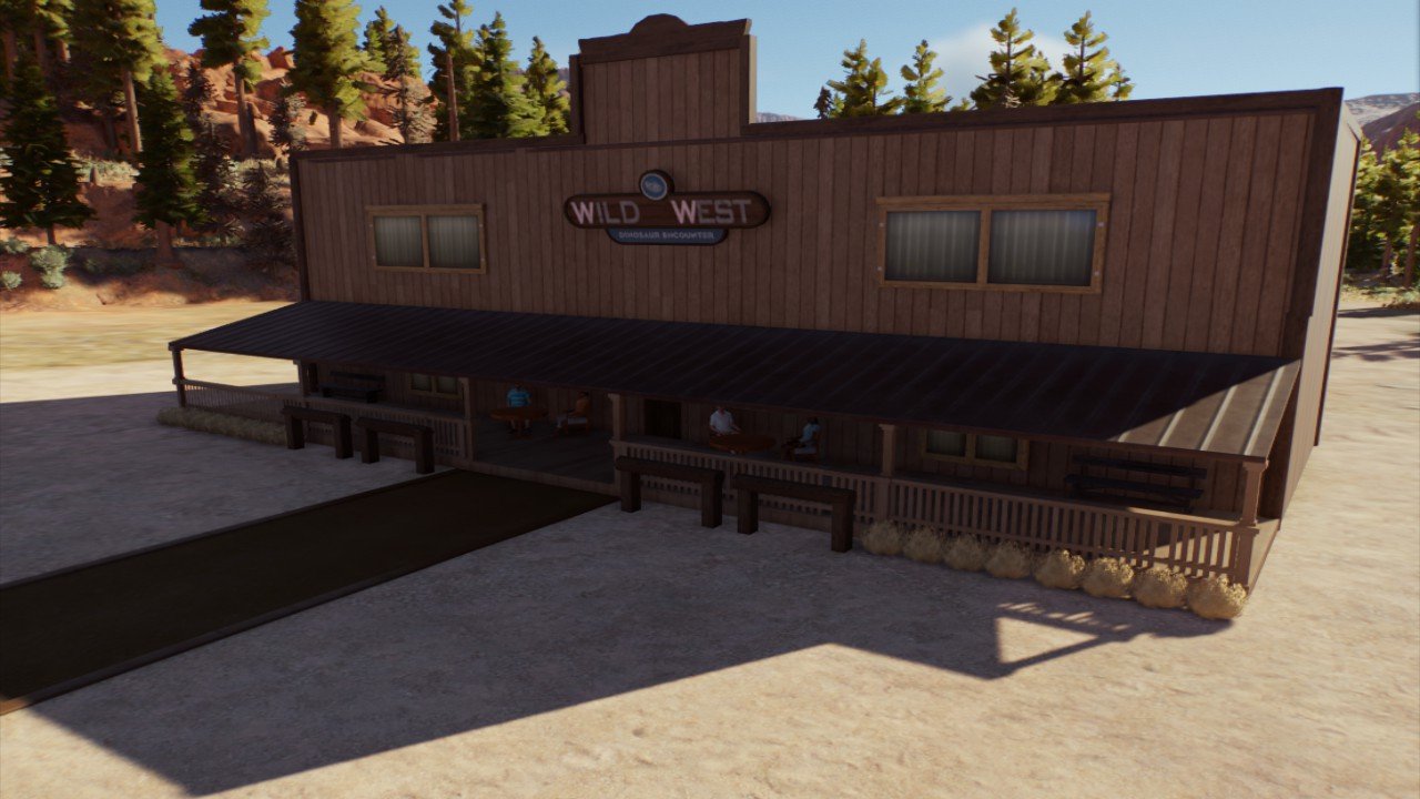 Wild west style arrival - Workshop - Jurassic World Evolution 3