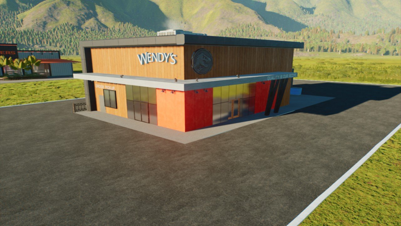 "Modern" Wendy's - Workshop - Jurassic World Evolution 3