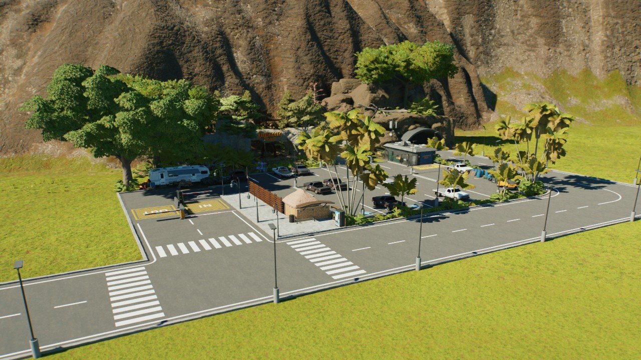 Parking Lot - Workshop - Jurassic World Evolution 3