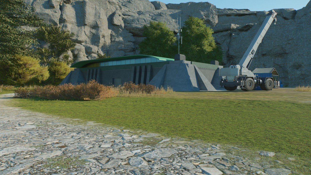 Simple utilitarian arrival point - Workshop - Jurassic World Evolution 3