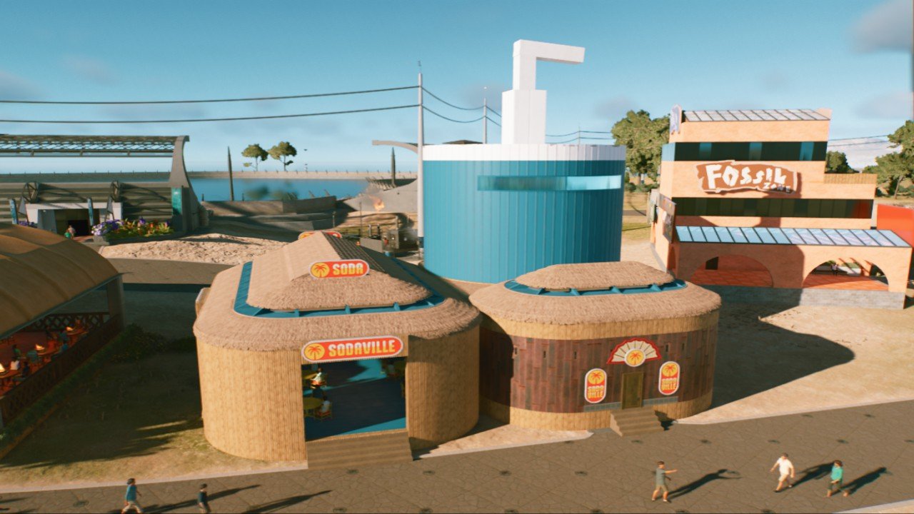 Sodaville Large Drink Shop - Workshop - Jurassic World Evolution 3