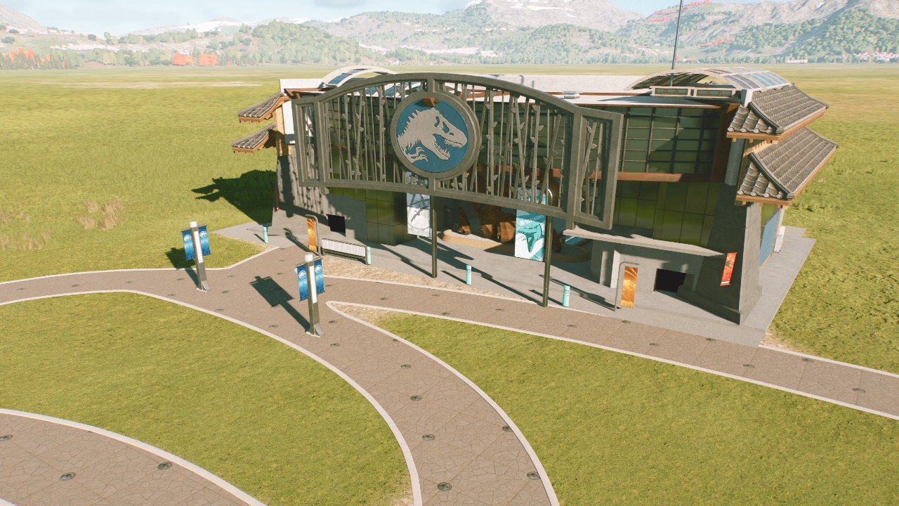 Asian Trade building(with interior!!) - Workshop - Jurassic World ...