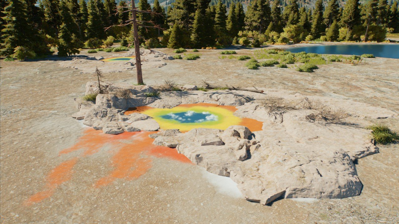 Yellowstone geyser - Workshop - Jurassic World Evolution 3