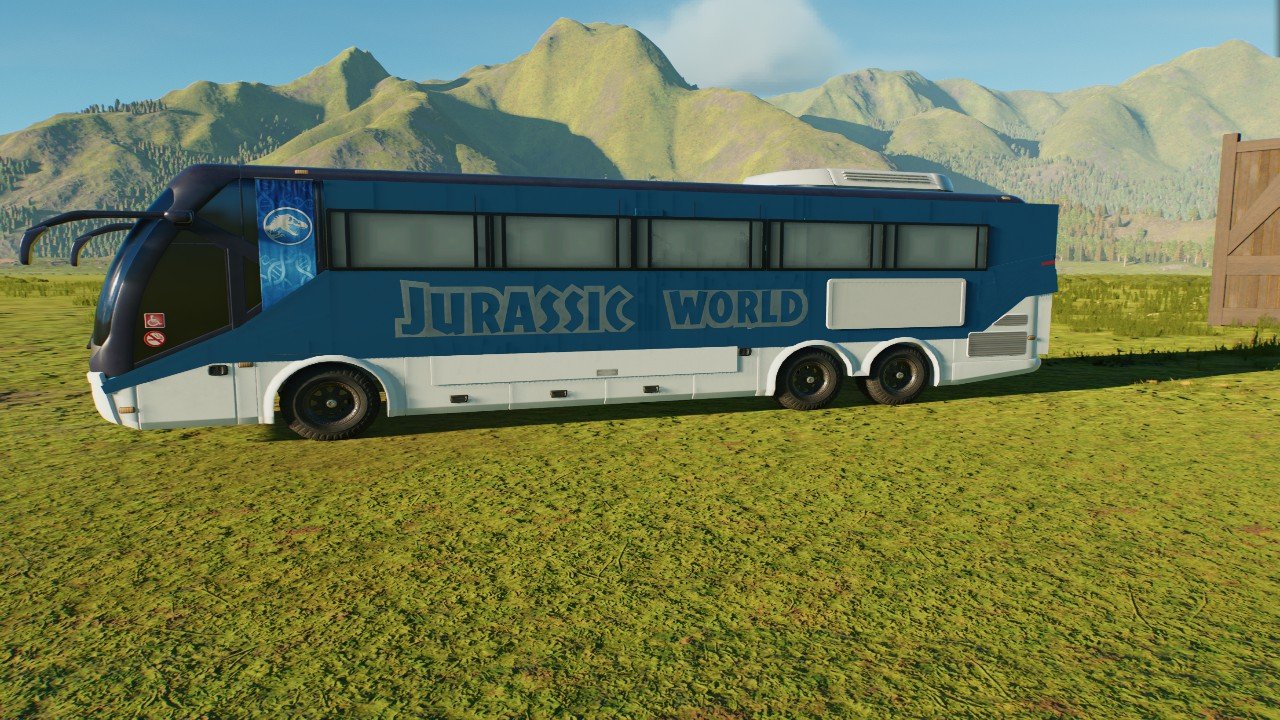 Jurassic world bus - Workshop - Jurassic World Evolution 3